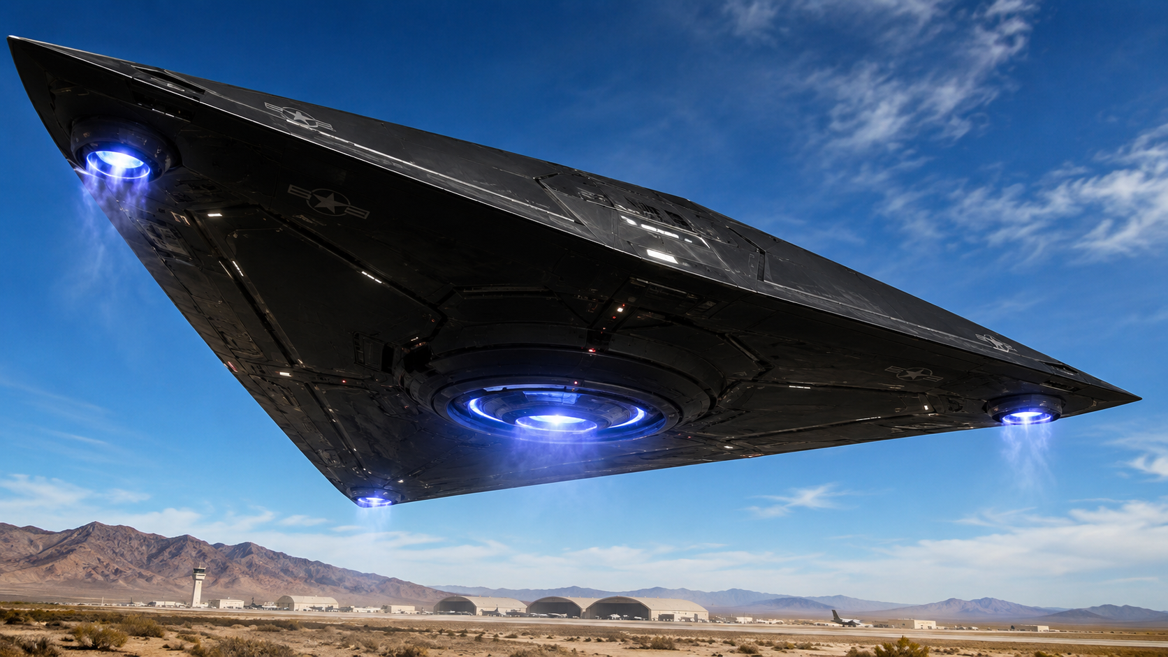 The TR-3B Black Manta - America’s most famous anti-gravity spy plane
