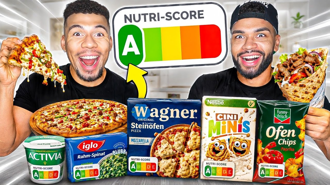 1 Tag nur 'Nutri-Score A' Lebensmittel essen