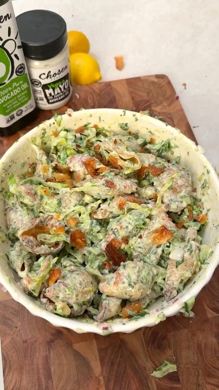 This pasta salad hack adds perfect crunch
