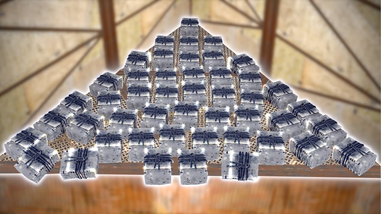 I found the richest secret stash base I've ever raided