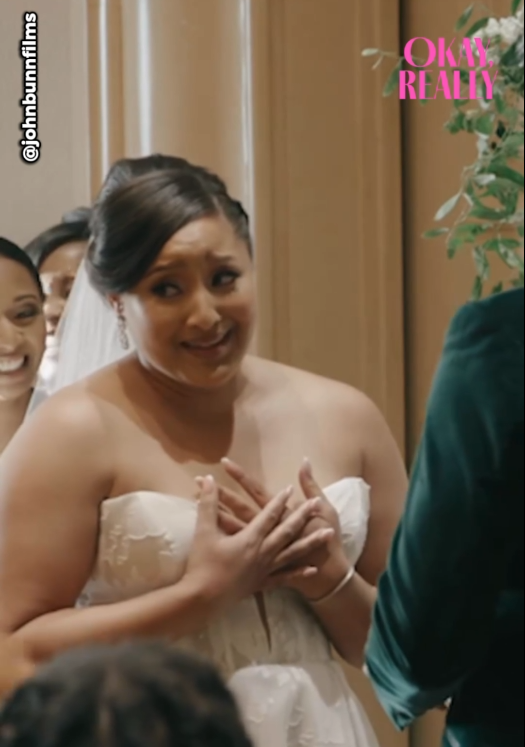 Viral video resurfaces as groom's wedding vow leaves bride stunned