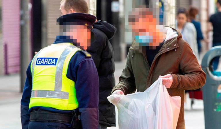 Six years on: Why Gardaí 'inspected' people's shopping during pandemic