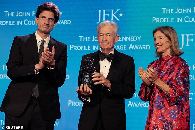 Caroline Kennedy tears up in first speech since daughter's death