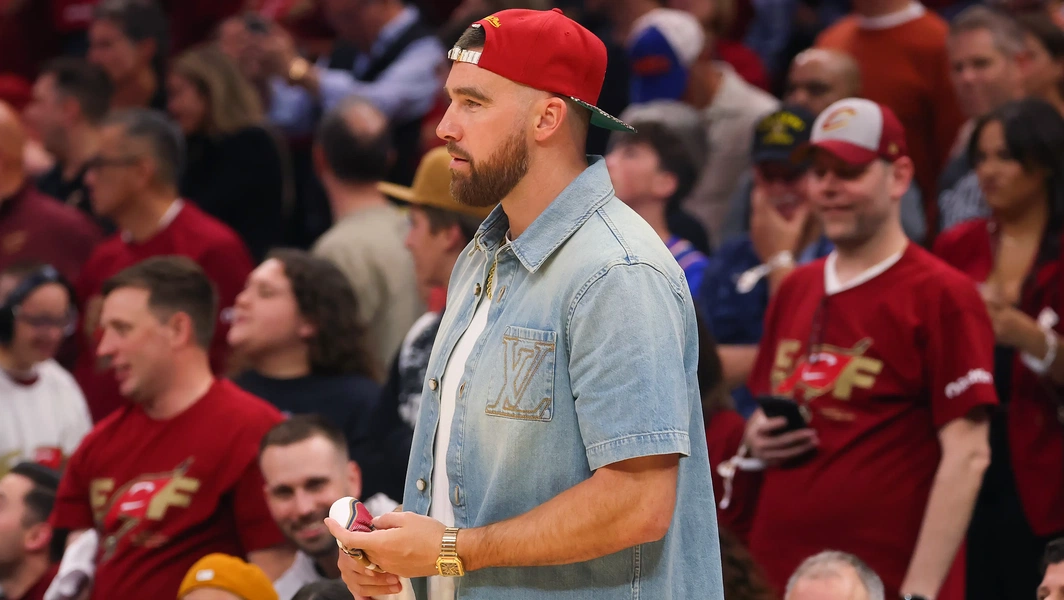 Kelce explains viral beer chug as crowd energy boost