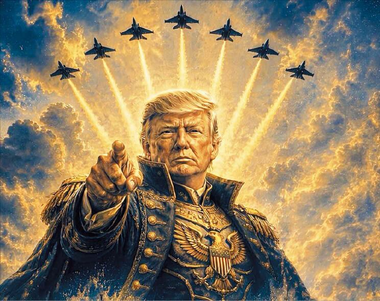 Trump posts AI-generated images in slopaganda frenzy