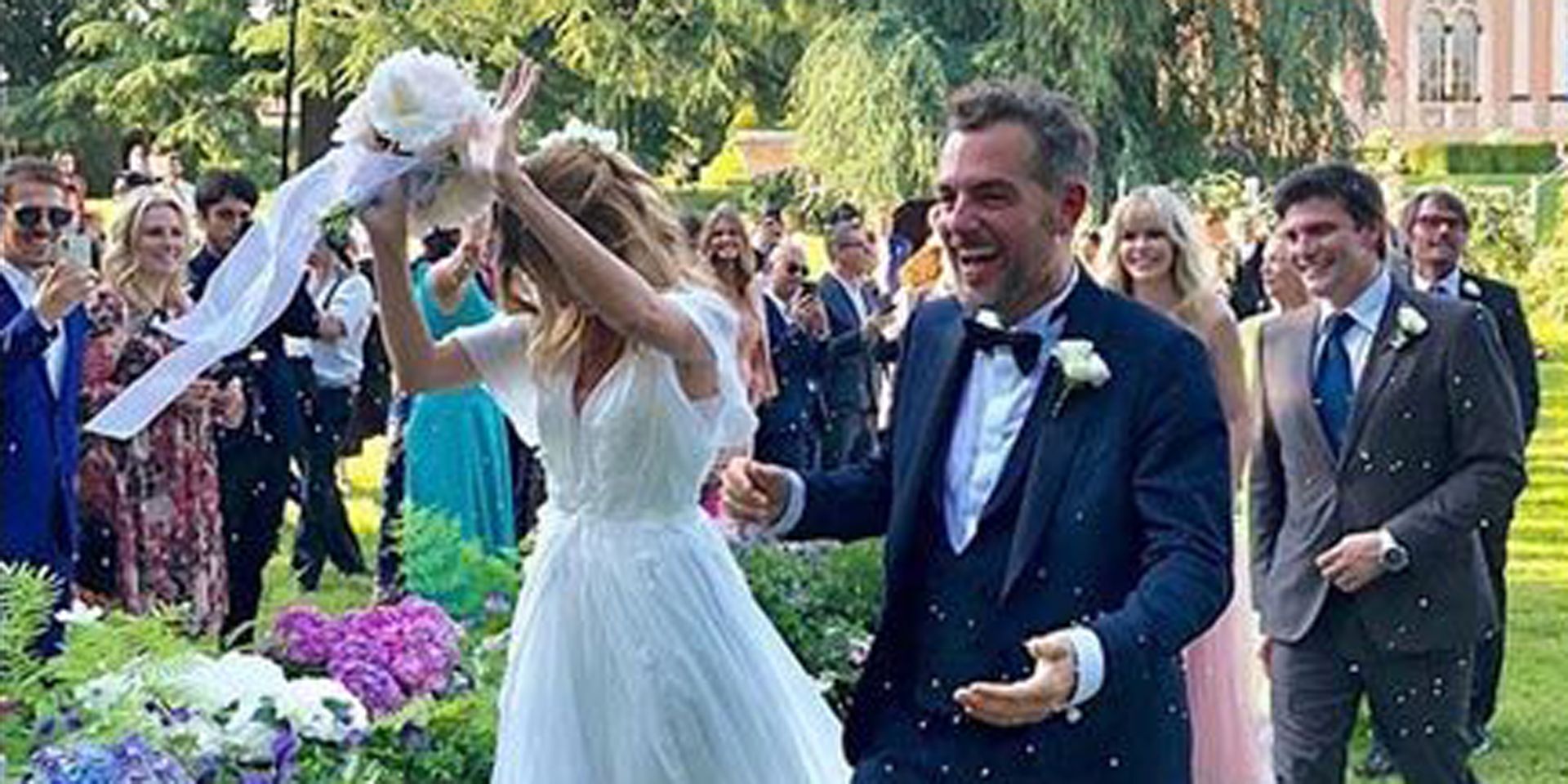 Accadde oggi: le nozze di Daniele Bossari e Filippa Lagerback. E il ...