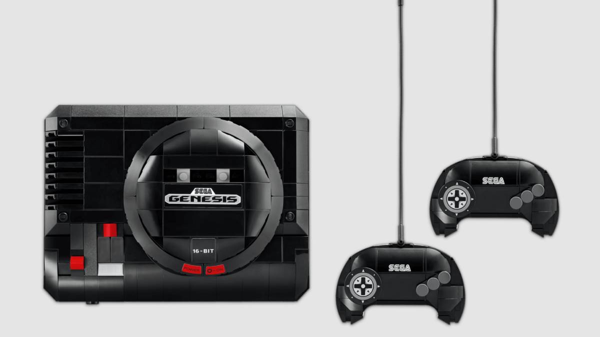 Lego Sega Genesis set can also look like a Mega Drive