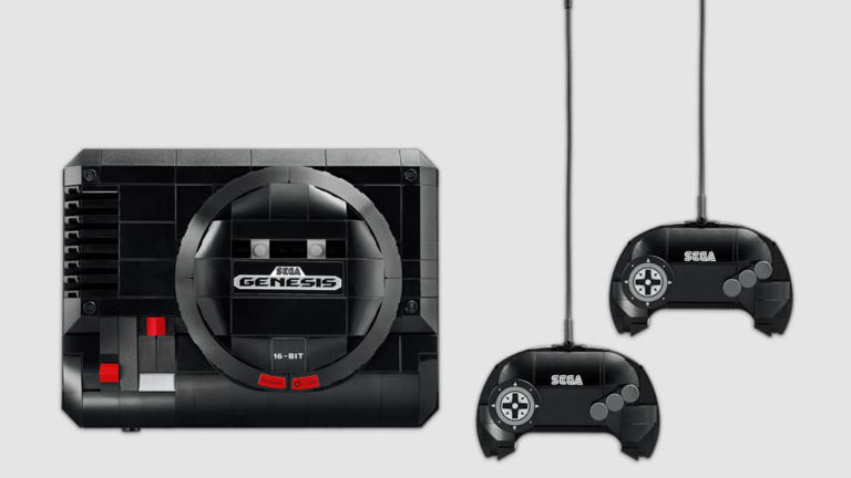 Lego Sega Genesis set can also look like a Mega Drive