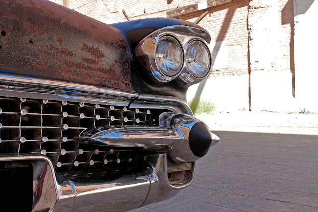 Left for dead: LS Power resurrected this 1958 Cadillac hearse