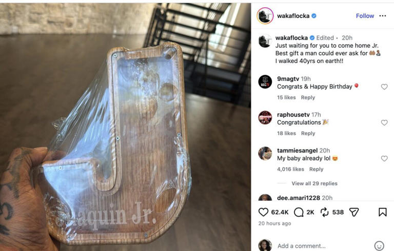 'Baby?': Waka Flocka's shocking baby news takes an unexpected turn, and ...