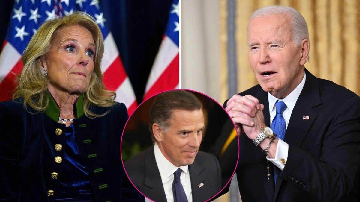 Jill Biden defends husband Joe after he pardoned son Hunter: 'We could ...