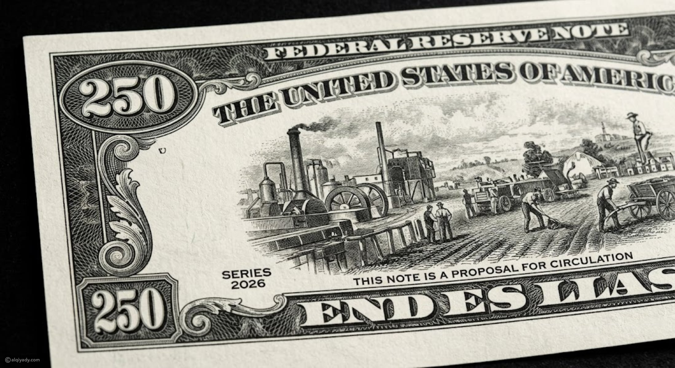 The curious story behind the $250 bill — and why Trump is involved