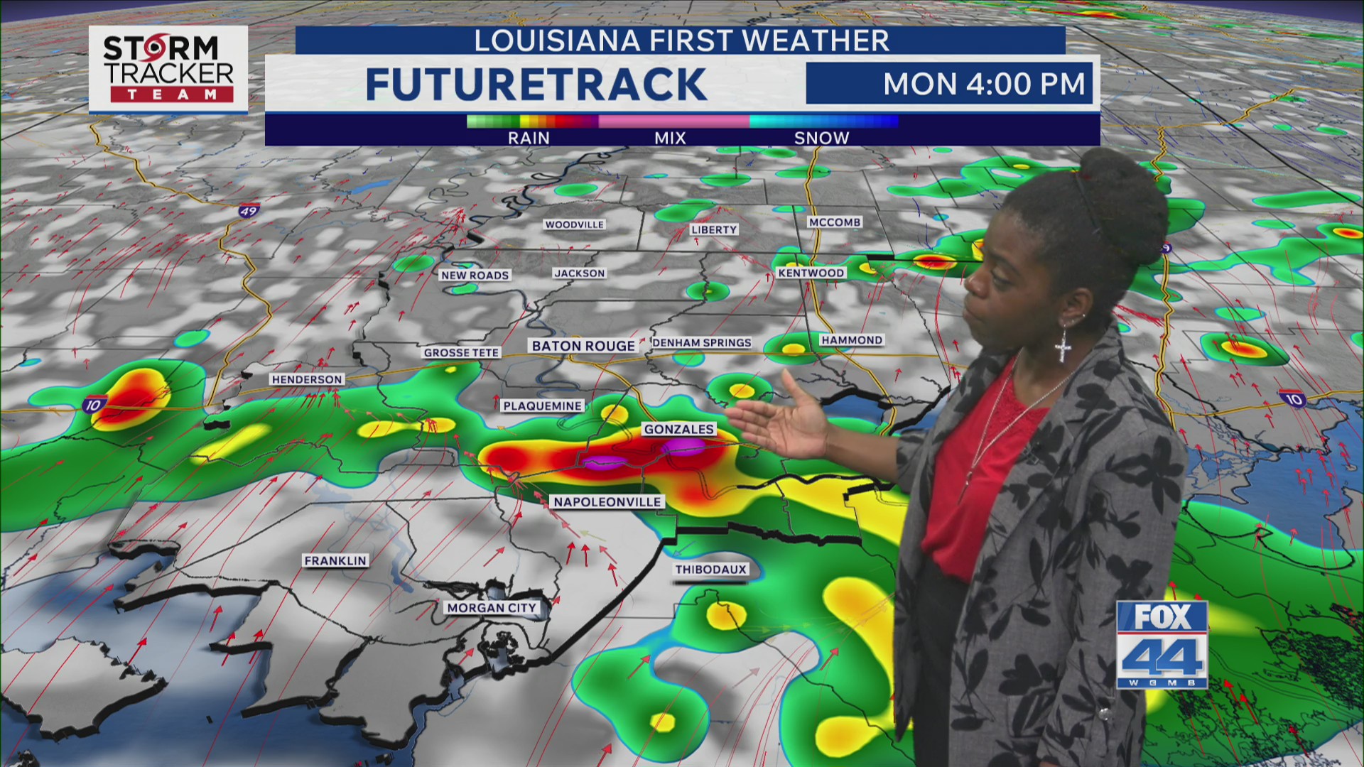 Monday morning forecast: Rain chances continue all week