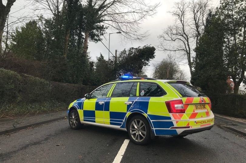 Man and woman in Royal Stoke after smash 'blocks' A53