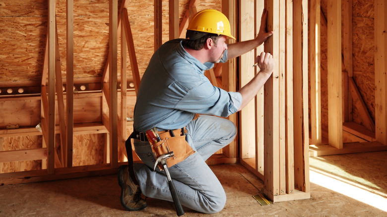 How to build a closet in your unfinished attic