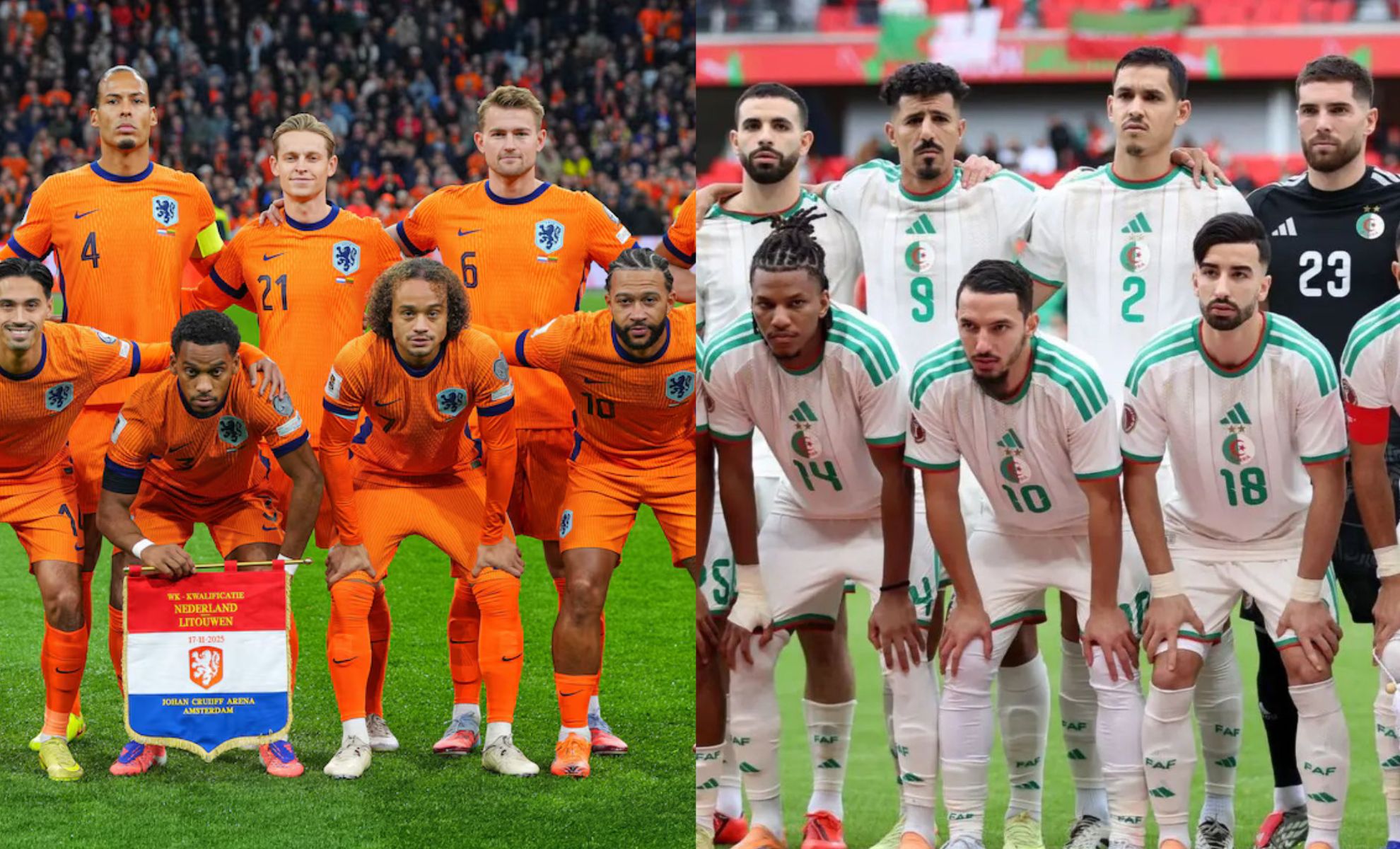 Algérie - Pays-Bas : où voir le match et à quelle heure
