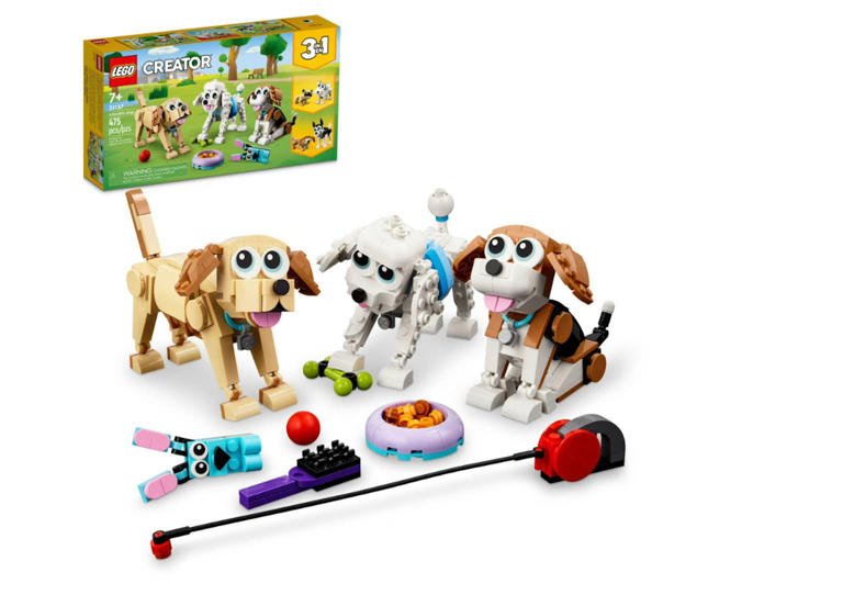 Walmart's playful 475-piece dog Lego set lets pup lovers build 7 ...