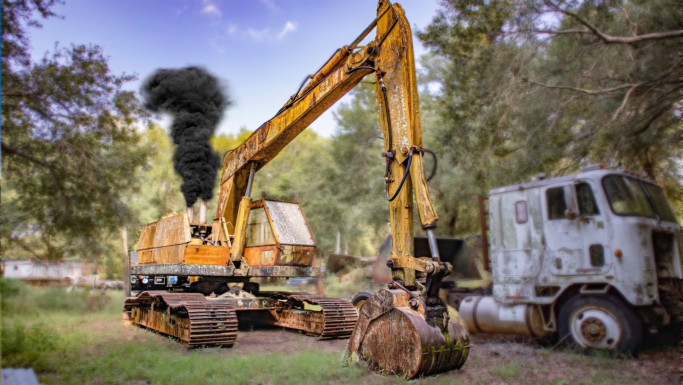 Junkyard excavator revival