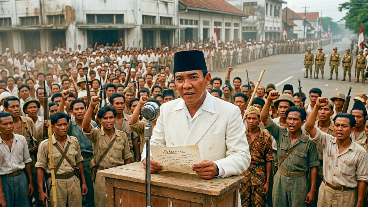 Japan’s surrender sparks Indonesia’s bloody independence fight