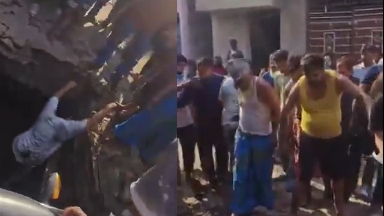 UP shocker! 25 BEd students fall into drain while rushing to exam ...