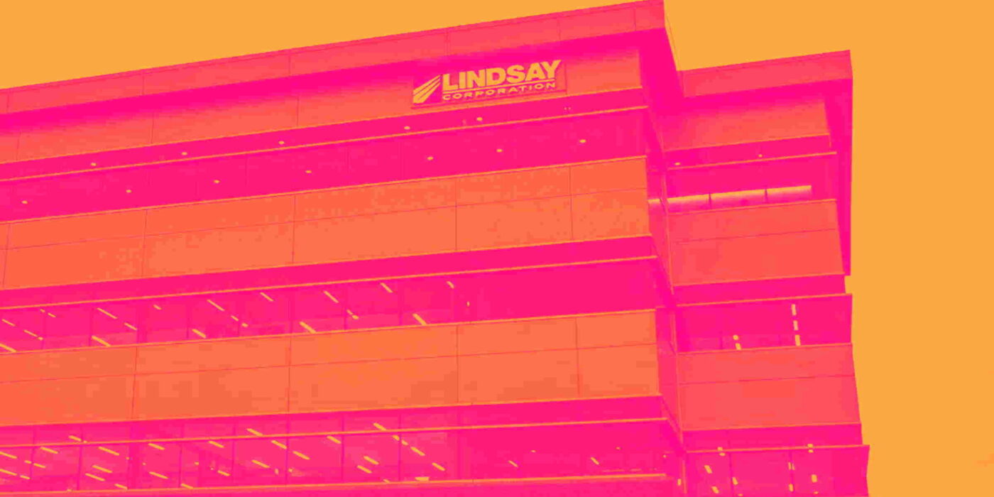 Q1 earnings highs and lows: Lindsay (NYSE:LNN) vs the rest of the ...
