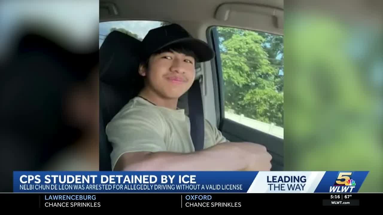 Cincinnati student arrested for driving without license, detained by ICE