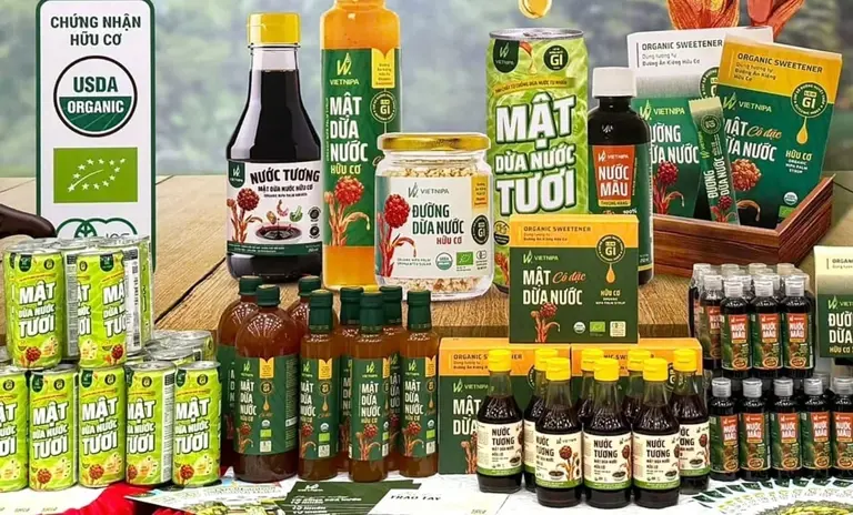 Organic nipa palm nectar from Can Gio secures US market access