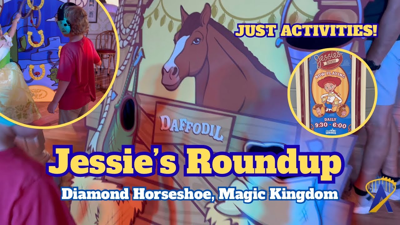 The best midday break in Magic Kingdom: Jessie's Roundup activities ...