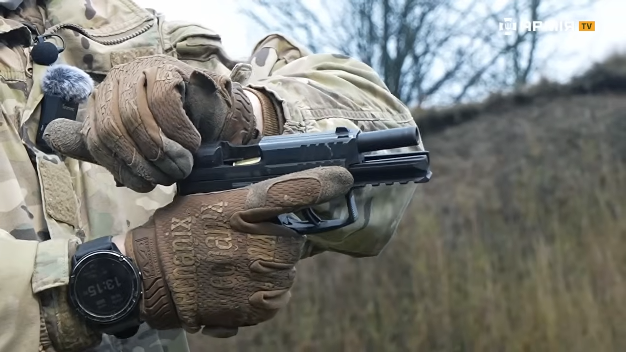 Watch how mud, rain and combat missions could not stop this NATO sidearm
