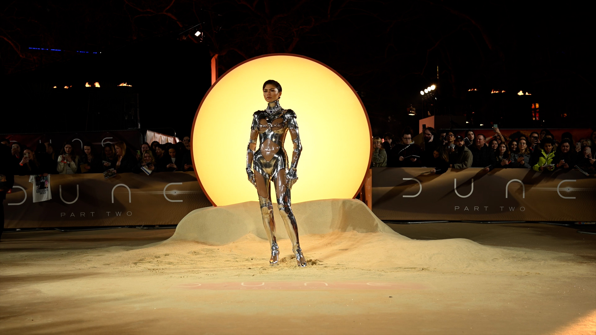 When celebs turn battle gear into couture