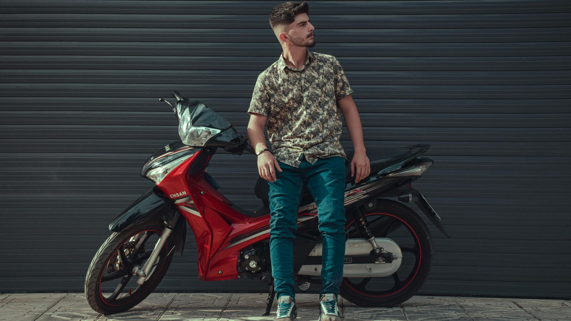 I just got a moped and don't wear a helmet because I don't go far. I ...