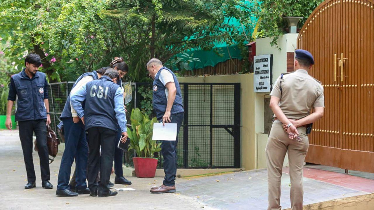 In photos CBI recreates crime scene in Twisha Sharma death case
