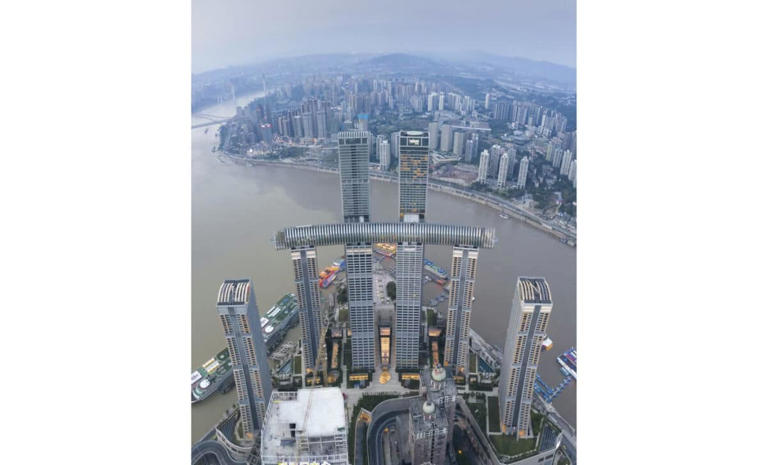 Instead of building higher, China built a 984-foot horizontal ...
