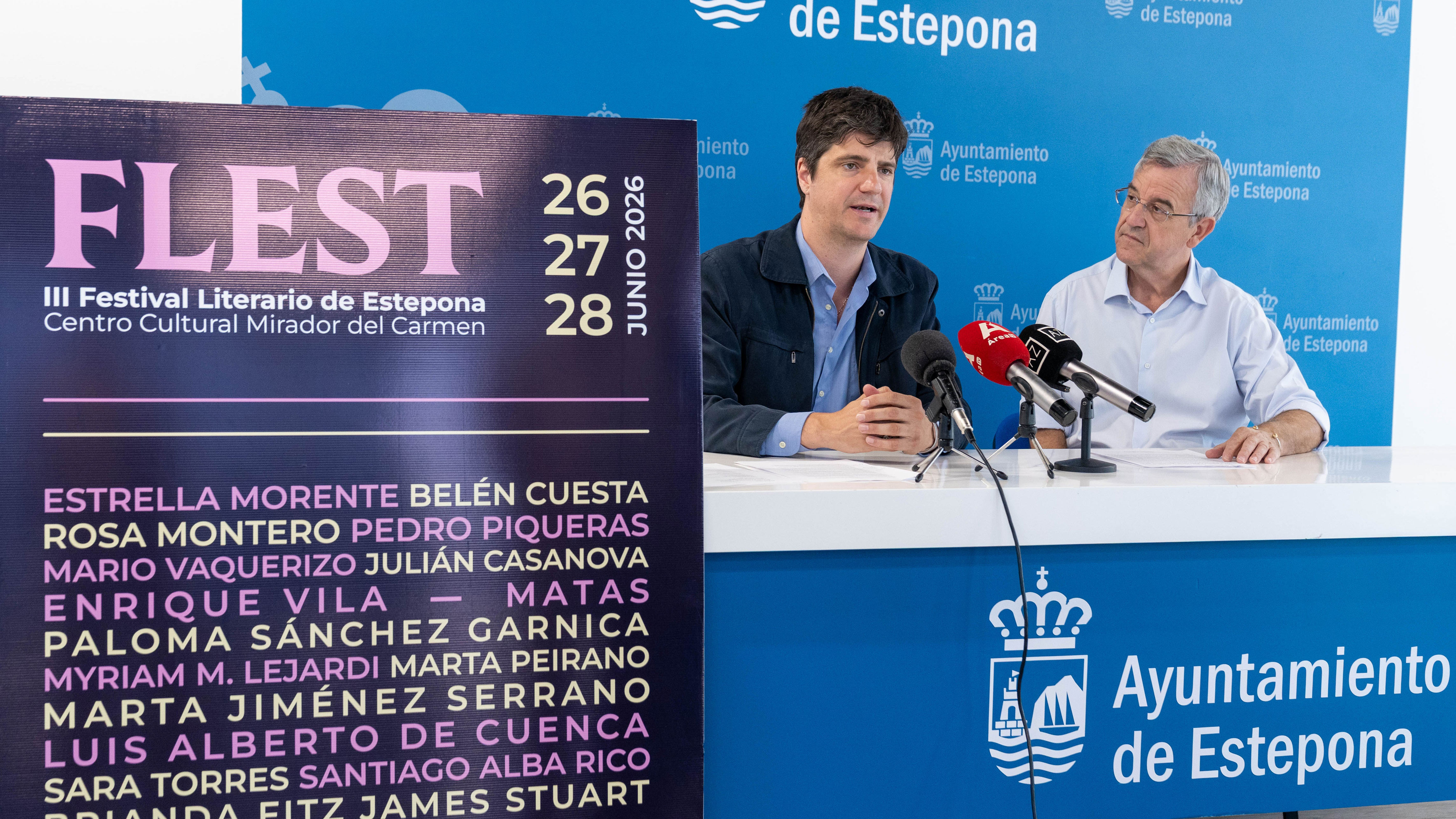 Rosa Montero, Enrique Vila-Matas, Pedro Piqueras y Belén Cuesta ...