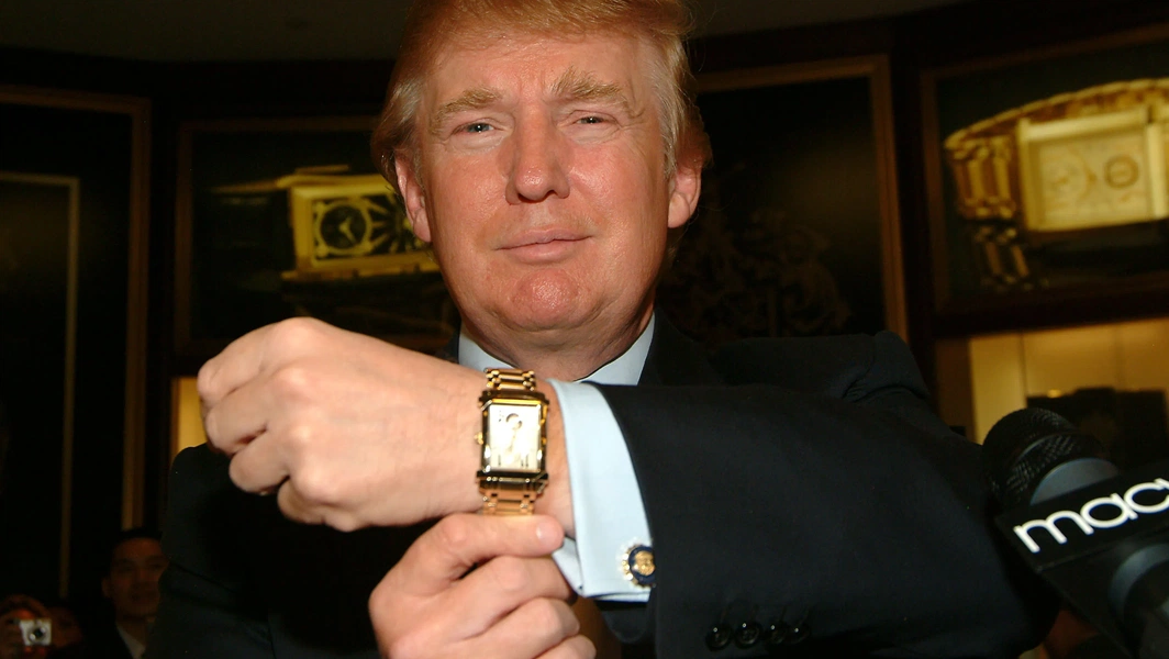 Trump watch typo replaced, but store credit draws criticism