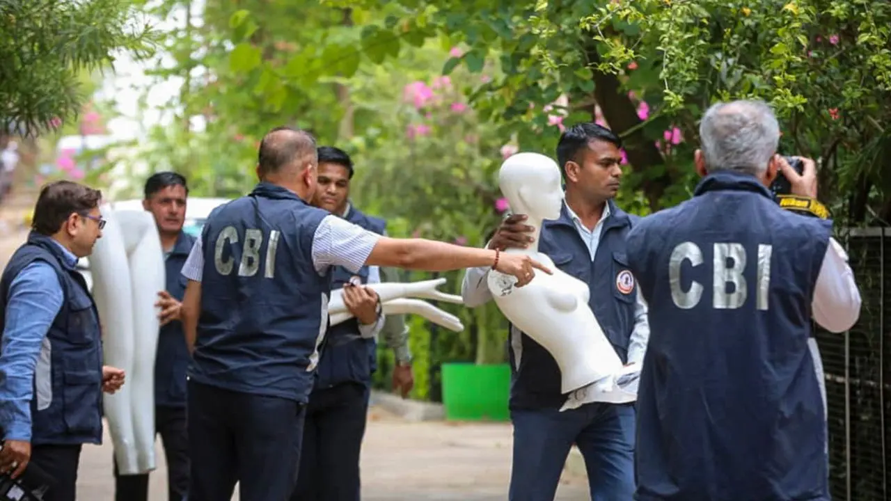 In photos CBI recreates crime scene in Twisha Sharma death case