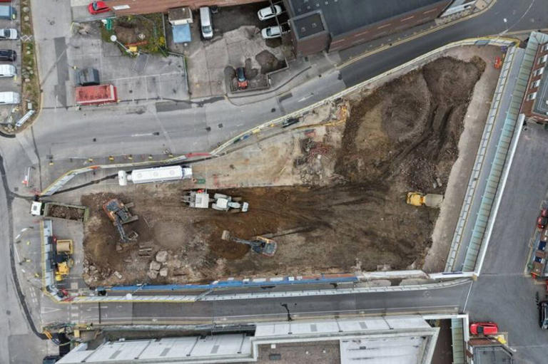 Derelict 1960s UK shopping centre finally demolished in £20m town ...