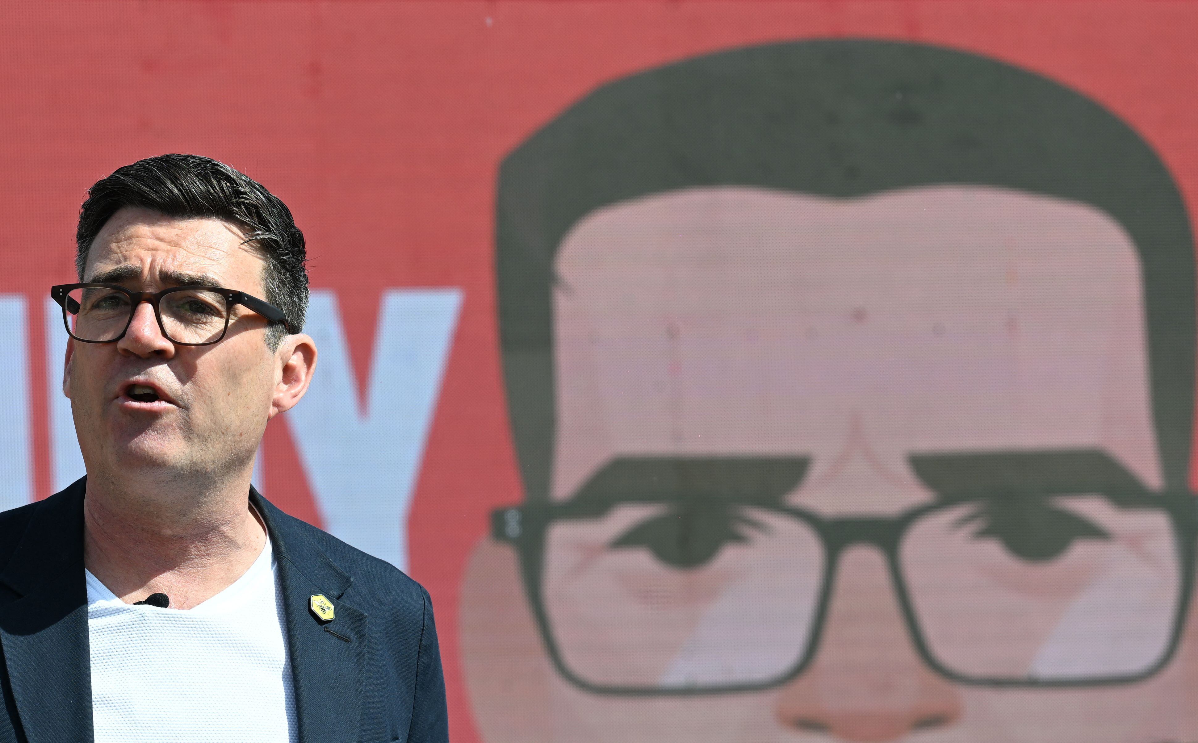 Andy Burnham facing fight on two flanks in 'prime minister by-election'