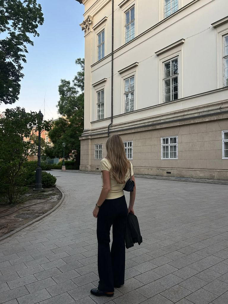 La maleta de Daniela Figo en Budapest para la final de la Champions ...