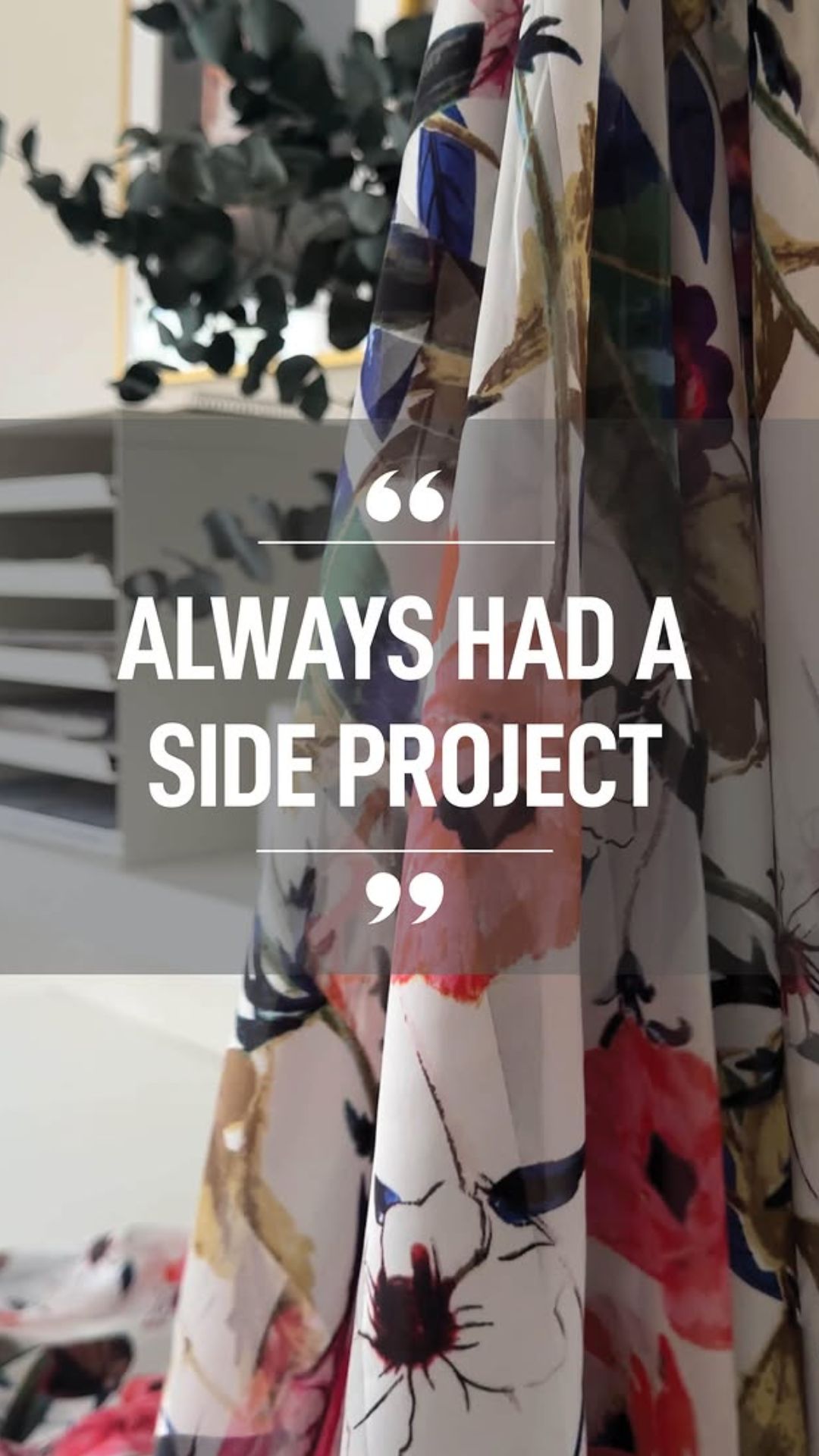 How sewing became my go-to creative outlet outside work