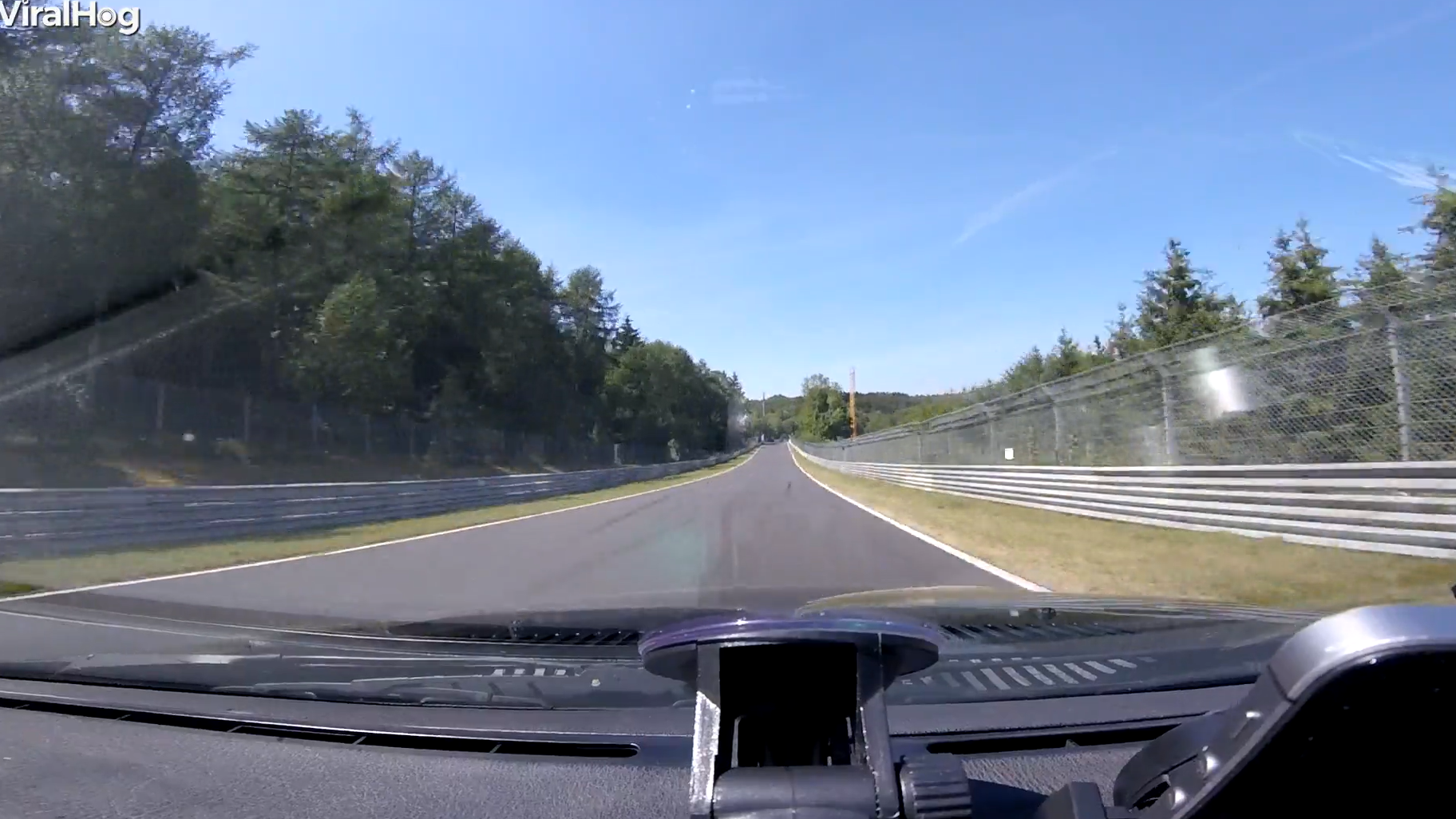 Man endures crash and dodges another collision
