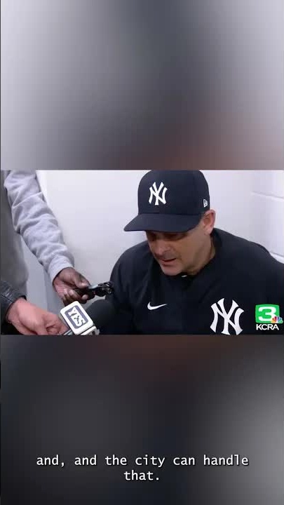 Aaron Judge, managers discuss Sacramento's MLB expansion bid