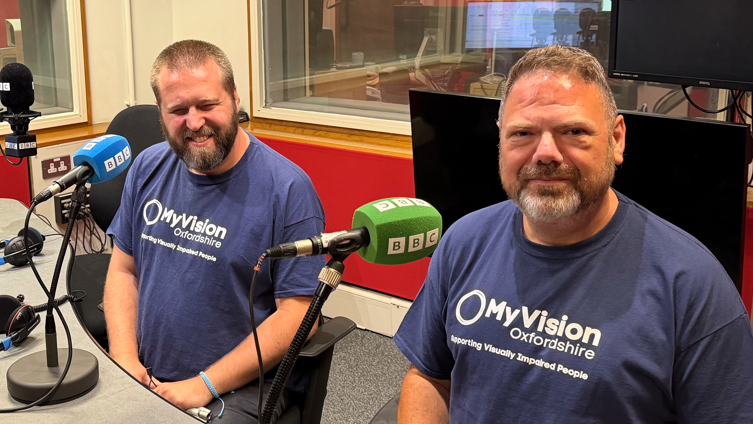 Husbands to do 'blind' walk for sight loss charity