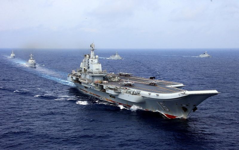 Chinese aircraft carrier held drills in east of Philippines, Japan says