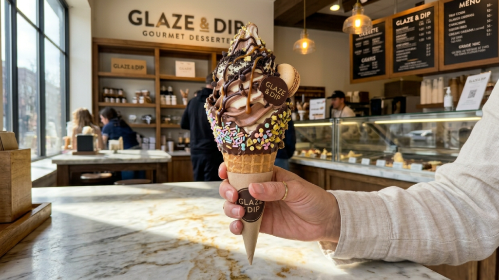 Why dipped cones and funfetti desserts are taking over right now