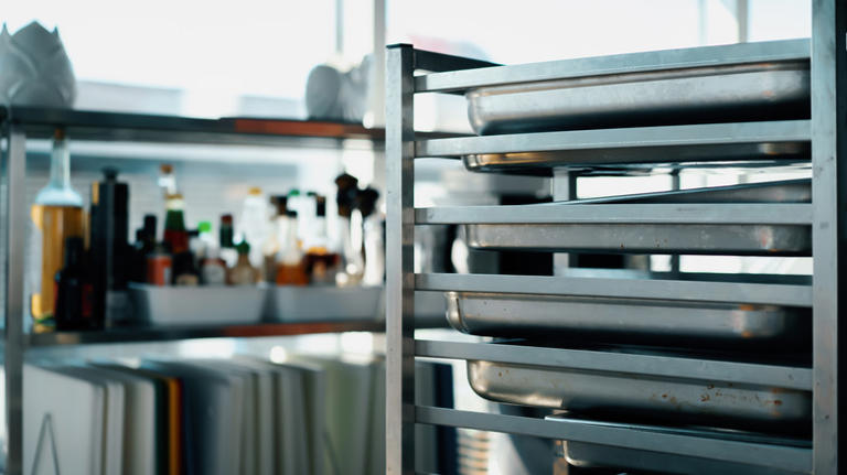 Not cabinets or shelves: A smarter way to add vertical kitchen storage ...