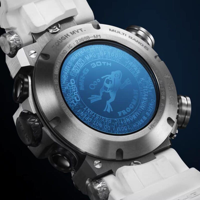 G-Shock Frogman MRG-BF1000EB-1A : une montre anniversaire alliant ...