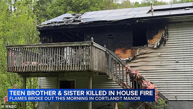 NYC officer's teen children killed in house fire while he worked