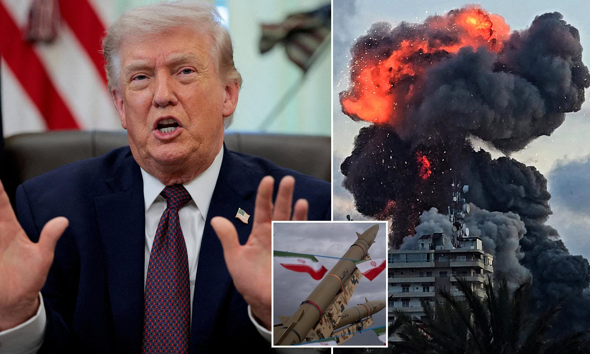 Iran issues sinister warning to Trump as oil market surges