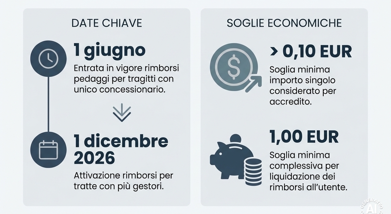 Autostrade, scatta il rimborso del pedaggio per ritardi e blocchi: cos ...